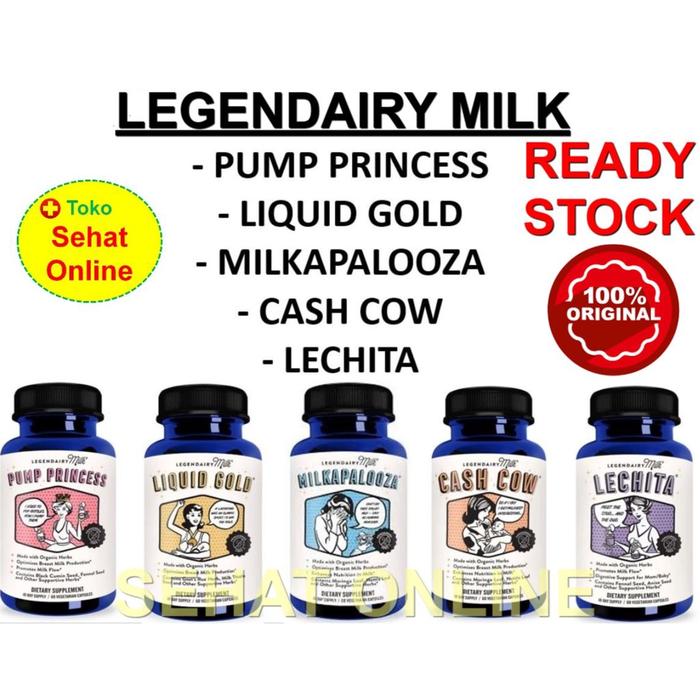 Jual Legendairy Milk Pump Princess / Liquid Gold / Milkapalooza / Cash ...