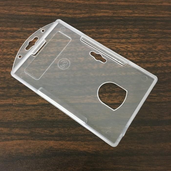 Jual Casing Id Card TRANSPARANT EU / Frame Id / Cover Id Card Name Tag ...