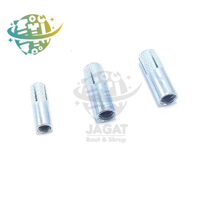 Jual Baut Angkur Besi Dynaset M6 / Drop In Anchor / Angkur Beton ...