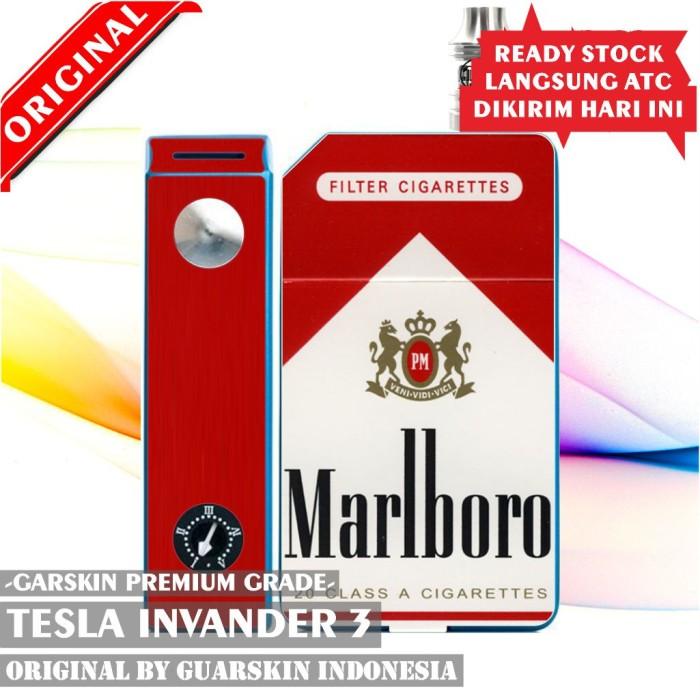 Jual Original Garskin Skin Mod Vape Tesla Invader 3 - Marlboro - Kab ...