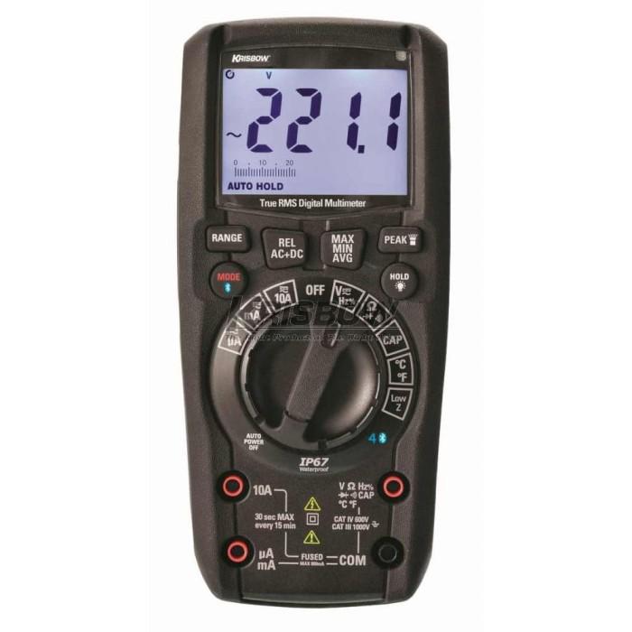 Jual Digital Multimeter Heavy Duty Pro Krisbow 10106731 - Jakarta ...