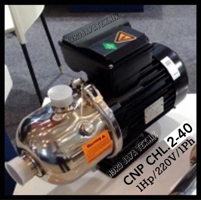 Jual Pompa CNP CHL2-40 220Volt 1Ph Pompa Booster Multistage Stainless ...