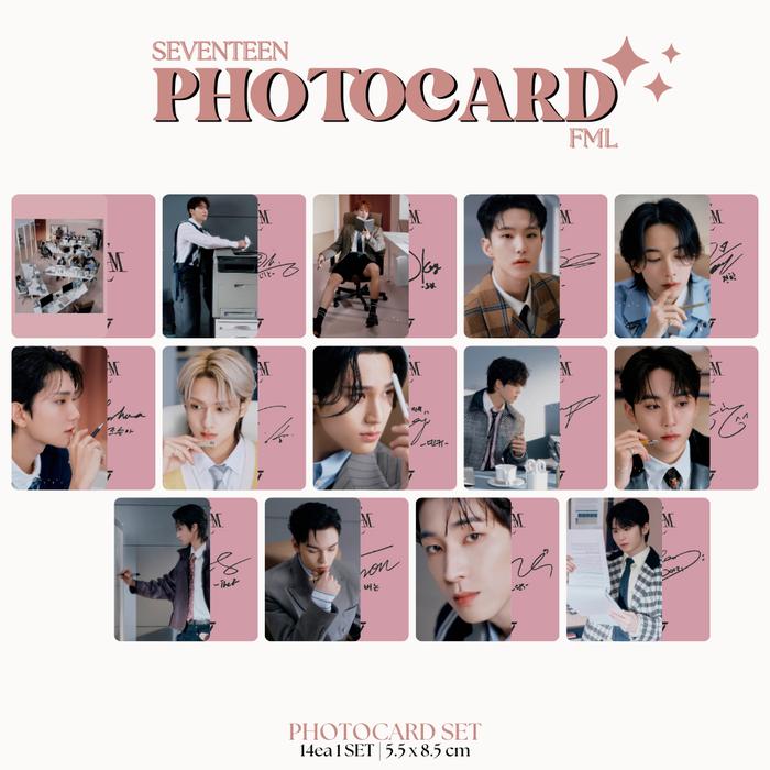 Jual PHOTOCARD SVT17 FML 2SISI (ISI 14 PCS + LAMINASI 2 SISI) TANDA TANGAN - Jakarta Selatan ...