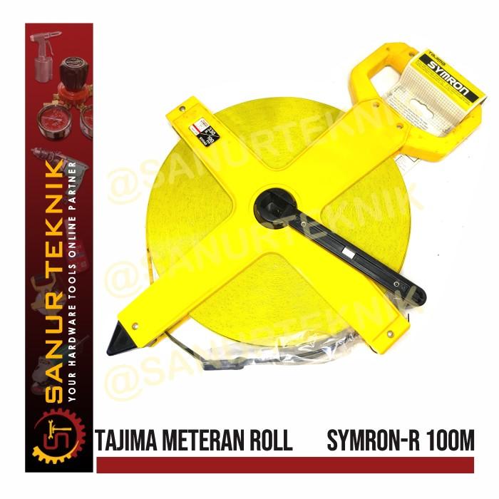 Jual TAJIMA SYR100 SYMRON-R 100M / Meteran Roll Fiber / Meteran Tancap 100M - Jakarta Selatan ...