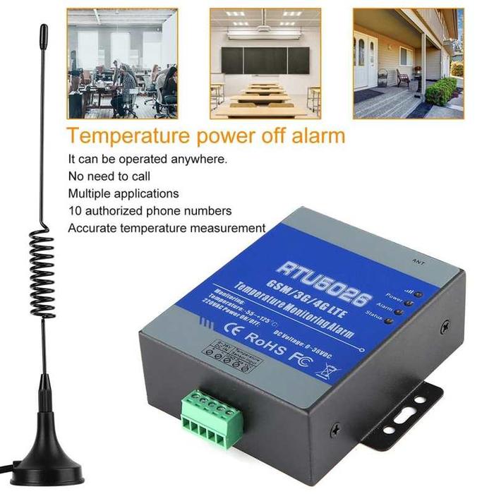 Jual Rtu5026 4G Gsm Sms Alert Telemetry Temperature Alarm System ...