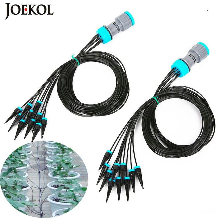 Jual PROMO 10 Buah Drip Irigasi Kit Tanaman Penyiraman Sistem Mikro ...