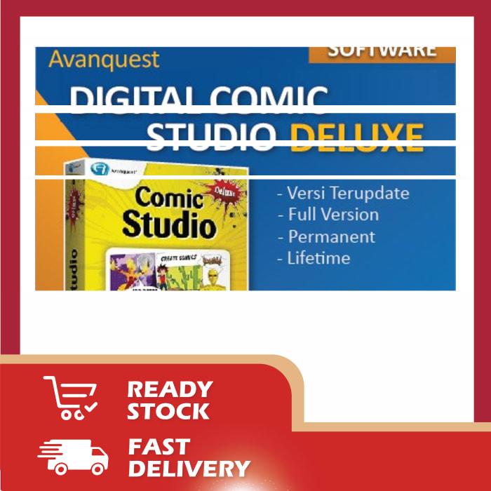 Jual 🆓 Digital Comic Studio Deluxe Membuat Gambar Komik Warna - Jakarta ...