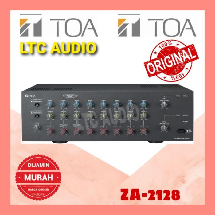 Jual POWER MIXING AMPLIFIER TOA ZA-2128M Q7 AMPLI TOA ZA 2128M TOA ZM - Kab. Kotawaringin Barat ...