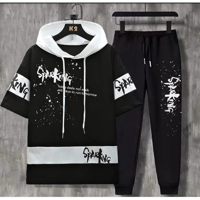 Jual Setelan Pria One Set Cowok Keren Remaja 2in1 Hoodie Oversize ...