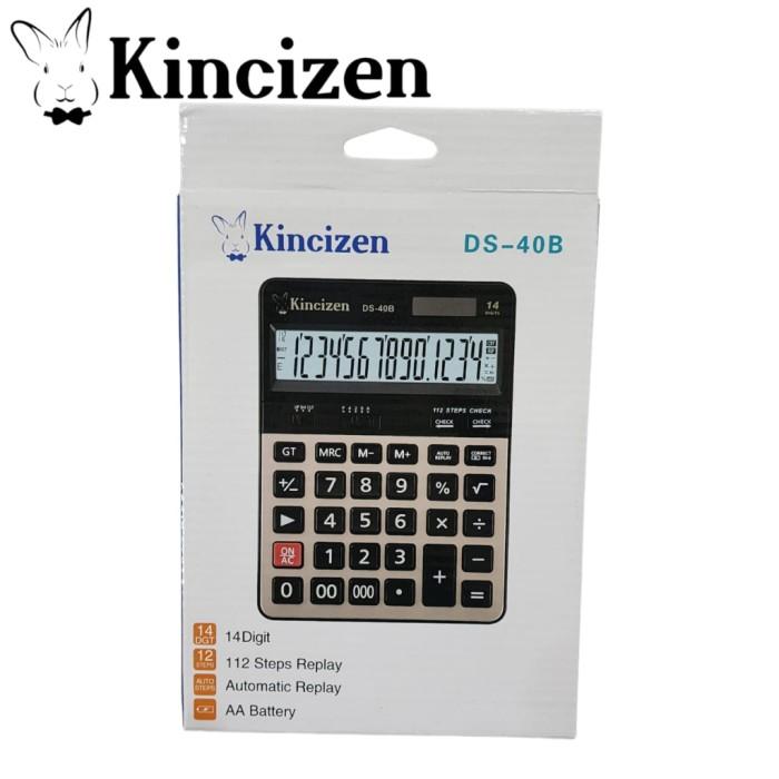 Jual KALKULATOR DESKTOP MEJA KINCIZEN DS-40B /CALCULATOR 14 DIGIT CEK ...