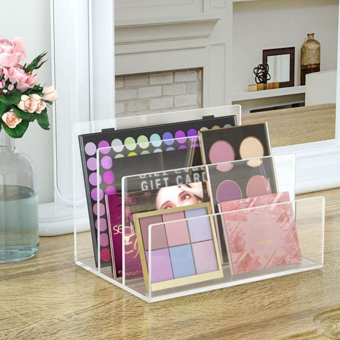 Jual Acrylic Desktop Envelope Organizer File Folder Rack Storage Rack ...