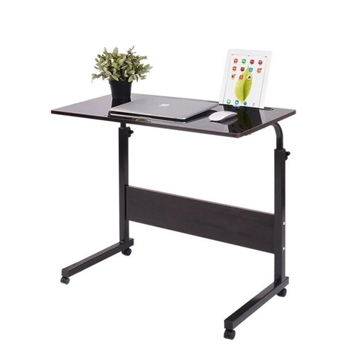 Jual Foldable Computer Table Adjustable Portable Laptop Desk 80x40CM ...