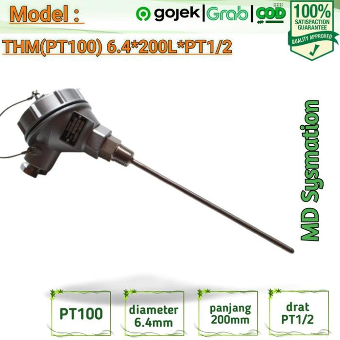 Jual Dijual Autonics TH-M PT100 6.4*200L*PT12 Temperatur Sensor Murah - Jakarta Barat - GHASIF ...