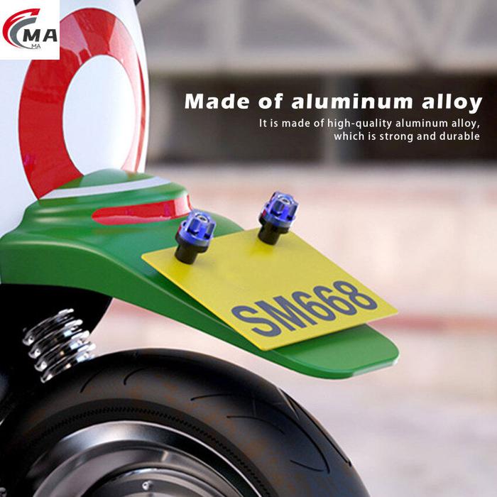 Jual 2 Buah Sekrup Mur Baut Ulir Bingkai Pelat Lisensi Sepeda Motor ...