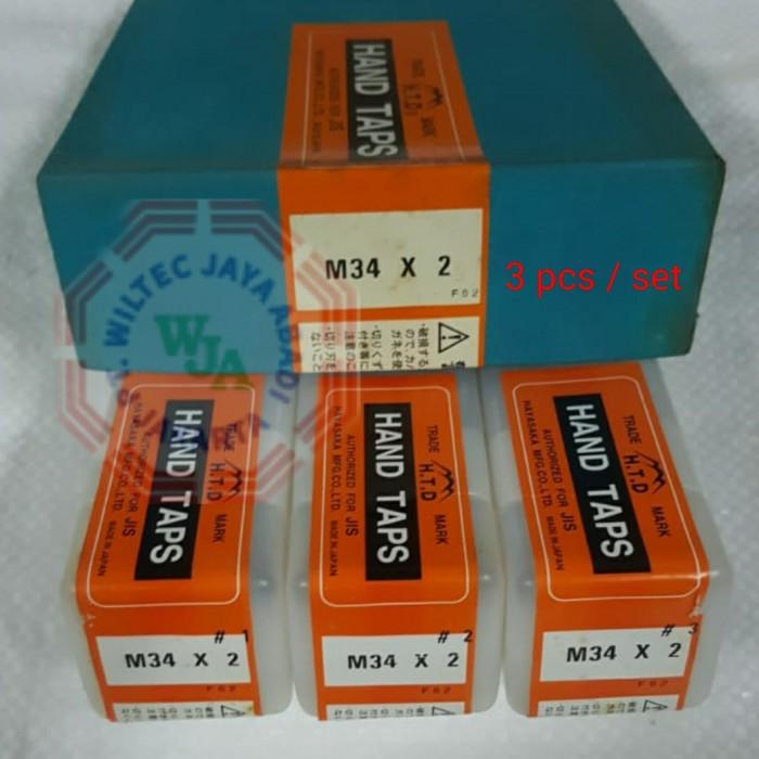 Jual Hand Tap M34 x 2 (SKS) merk HTD Hayasaka Japan - Jakarta Barat - Global Tools Solusindo ...