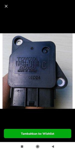 Jual Sensor Airflow Air Flow MAP MAF Sensor Innova Fortuner Hilux Camry ...