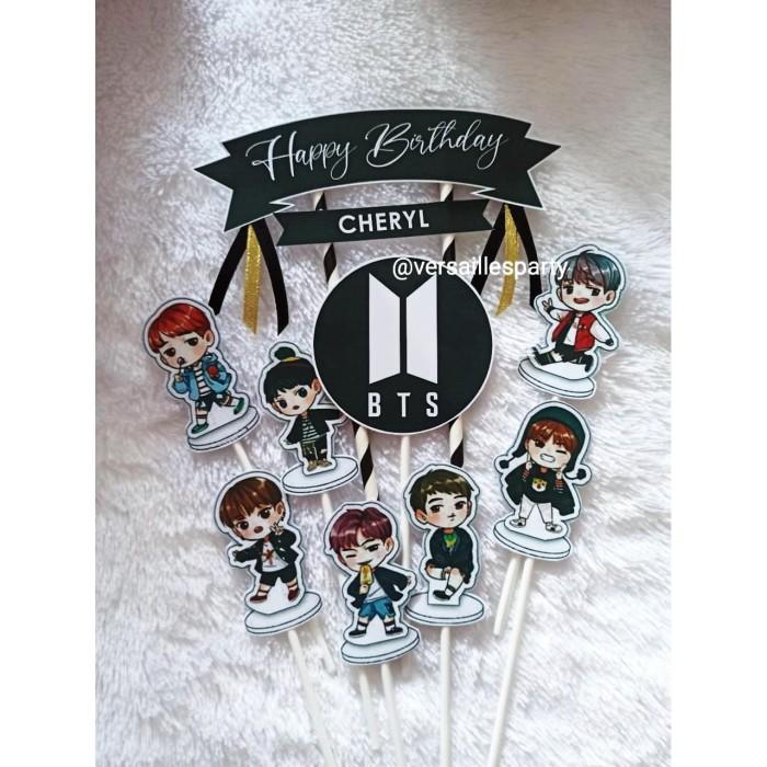 Jual Cake Topper BTSHiasan Kue BTSTopper Kue BTS - Jakarta Barat ...