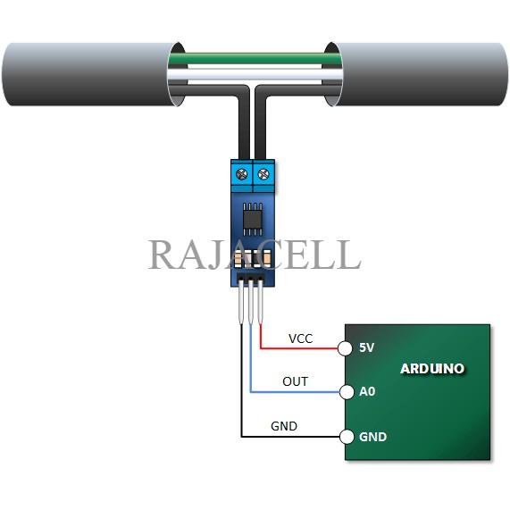 Jual ACS712 Current Sensor 20A Current Sensor Arus for Arduino ...