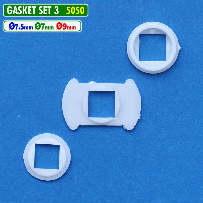 Jual DIY Gasket 5mm 5050 Set 3 Buah Fitting Senter Pembatas LED ...