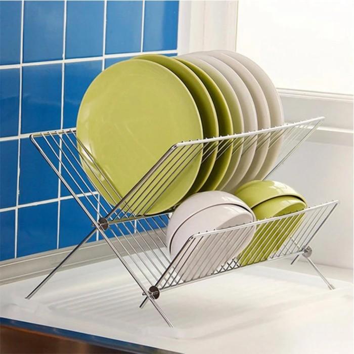 Jual rak piring rak peniris piring dish rack - Jakarta Pusat - Merdeka ...