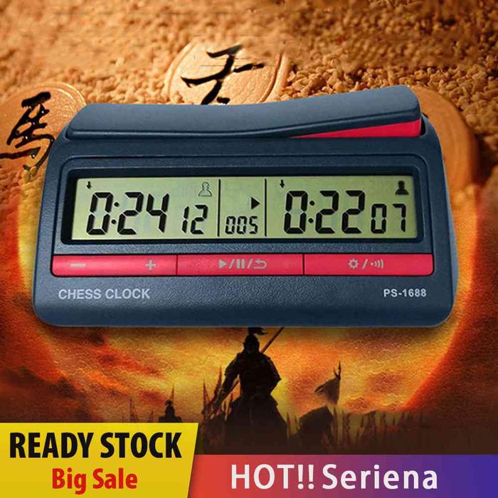 Jual New Board Game Clock Timer Lomba Plastik Tenaga Untuk Latihan ...