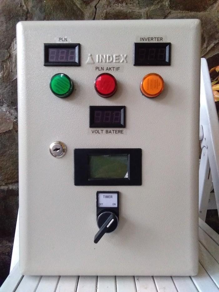 Jual Panel Kontrol ATS PLN Inverter dgn Timer dan Voltage Comparator ...