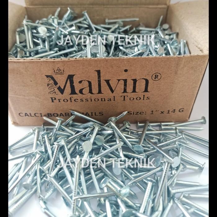 Jual paku grc 1 inch 1kg / paku grc baja 1" x 14g malvin / paku plafon ...
