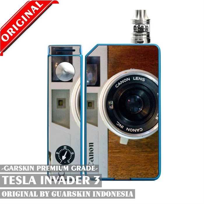 Jual Original! Garskin Skin Mod Vape Tesla Invader 3 - Camera ...