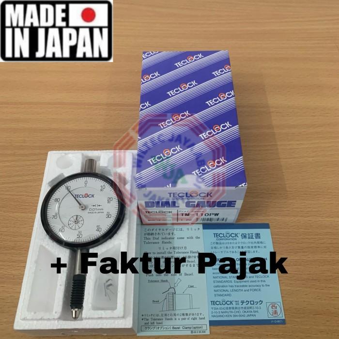 Jual TECLOCK - Dial Gauge / Indicator 0.01 mm type TM-110 PW / TM110 PW ...