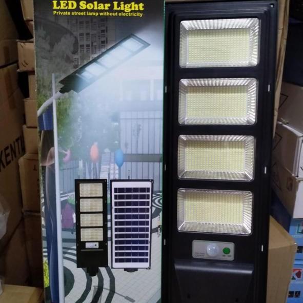Jual lampu jalan led solar panel 120w 120 watt pju solar sel matahari ...