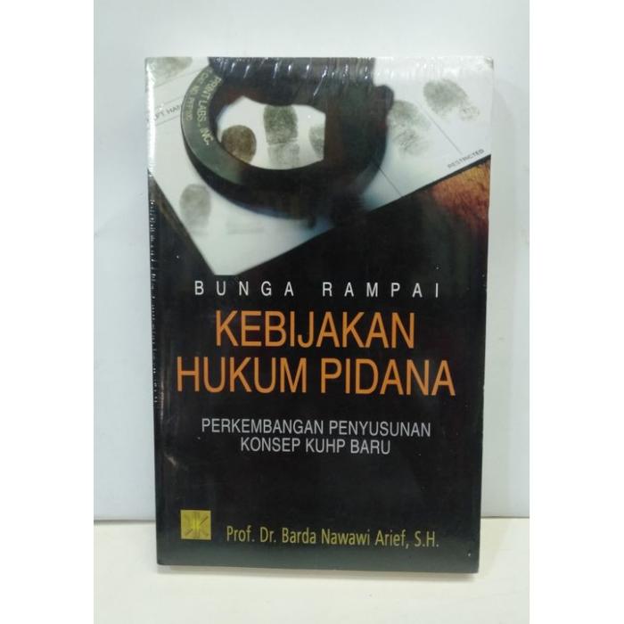 Jual Buku Bunga Rampai Kebijakan Hukum Pidana Barda Nawawi A - Jakarta ...