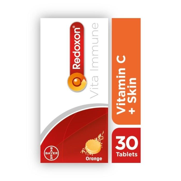 Jual Redoxon Vita Immune Effervescent Orange 30 tablets SINGAPORE Murah ...