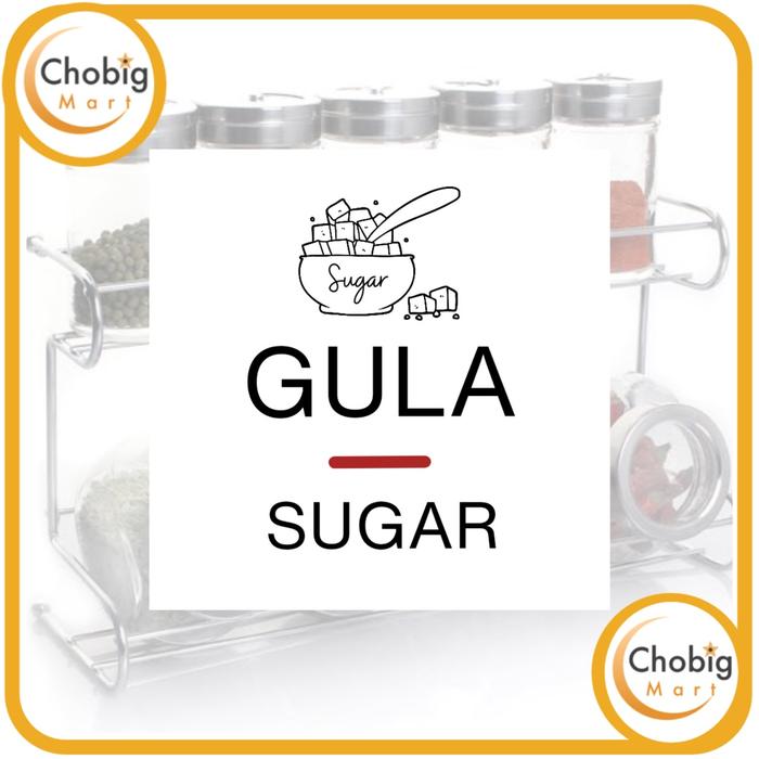 Jual CHOBIG Sticker Label Bumbu Set 01 Dapur Stiker Spice Jar Botol ...