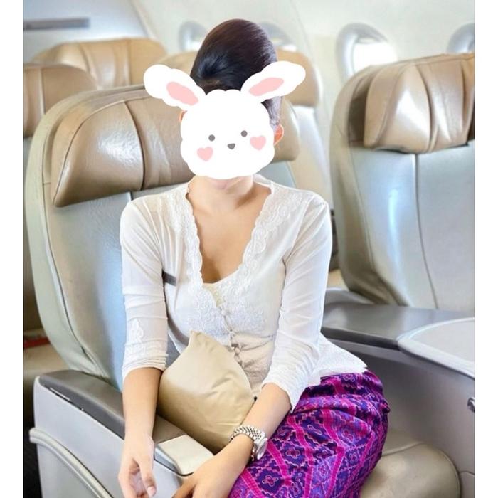 Jual Jual Seragam Pramugari Batik air model V-Neck original Berkualitas ...
