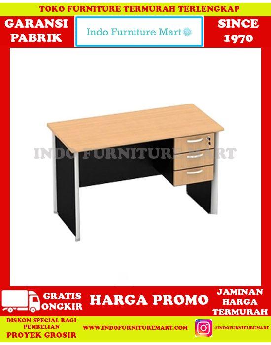 Jual Meja Kantor Kerja Staff Minimalis Utama Modera Eod 1260 3 Laci ...