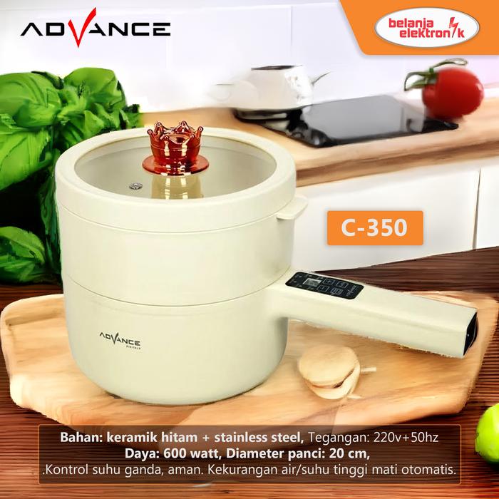 Jual ADVANCE C 350 Panci Listrik / Electric Cooker 600W Multifungsi C ...