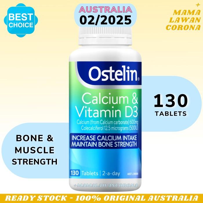 Jual OSTELIN Calcium Vitamin D3 - 300 Tablets OSTELIN Calcium D3 300 ...