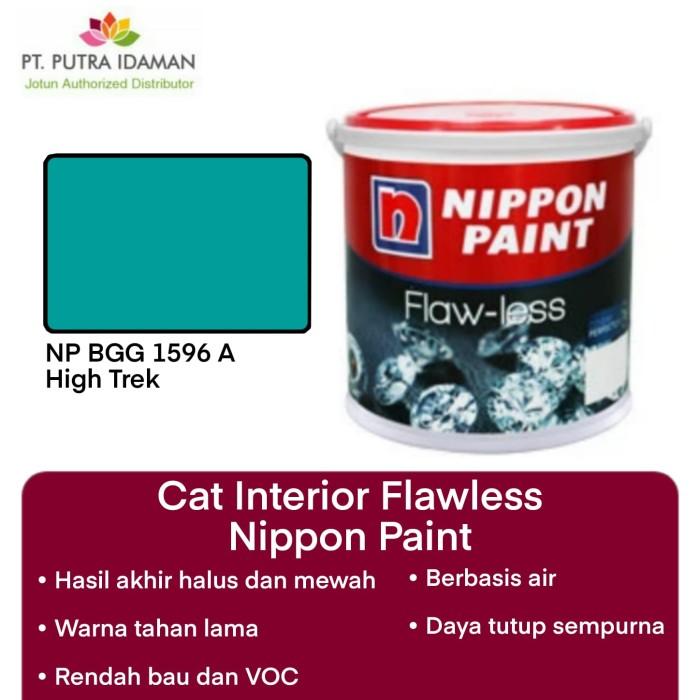 Jual CAT NIPPON PAINT FLAWLESS 25 LITER - HIGH TREK NP BGG 1596A Murah ...