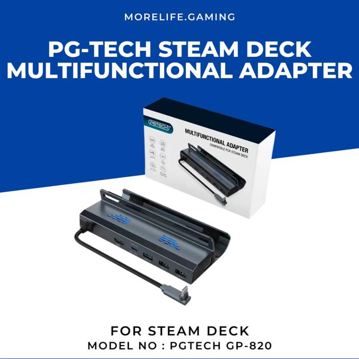 Jual PGTECH multifunctional dock docking station adapter for steam deck - Kota Tangerang ...