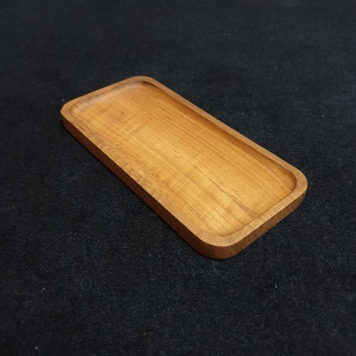 Jual Recta coaster coffee tray kayu Jati grade A ukuran 10cm x 21cm ...