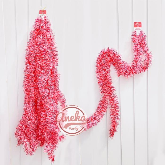 Jual Slinger Hiasan Merah Putih HUT RI / Slinger Rumbai Dekorasi HUT RI ...