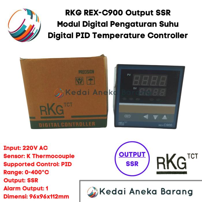 Jual PID Rex C900 Rex-C900 Temperatur Temperature Controller Output SSR - Jakarta Utara - Kedai ...