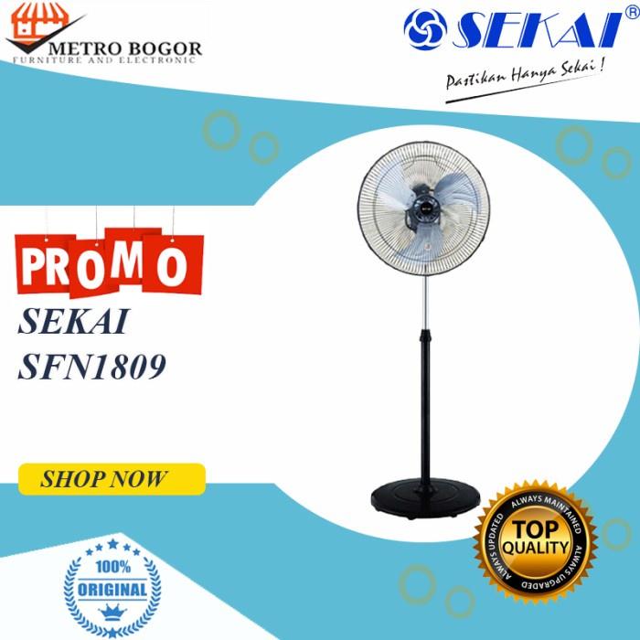 Jual Sekai Stand fan kipas angin berdiri 18 45cm 2in1 Sekai SFN 1809 ORI - Jakarta Barat ...