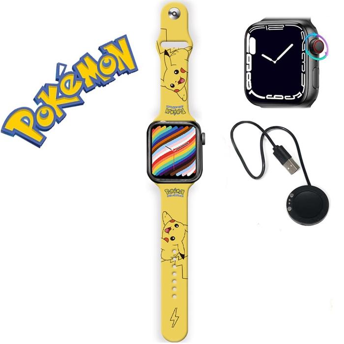Jual Pokemon Pikachu Smart Watch Anak Karakter Anime Warna Kawaii ...