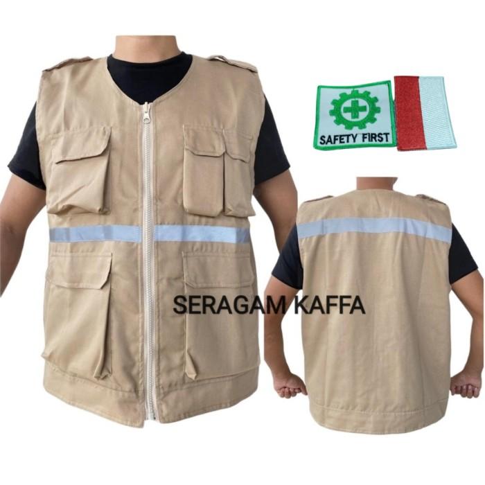 Jual Wearpack Rompi Premium katelpak Proyek lapangan rompi Logo rompi ...