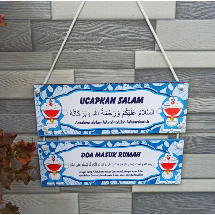 Jual Hiasan Kaligrafi Salam Dan Doa Masuk Rumah / Ucapan Salam Doa ...