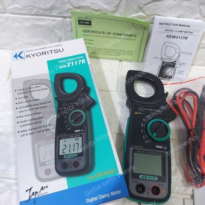Jual Tang ampere Kyoritsu kew 2117R ori multi meter arus listrik Best ...