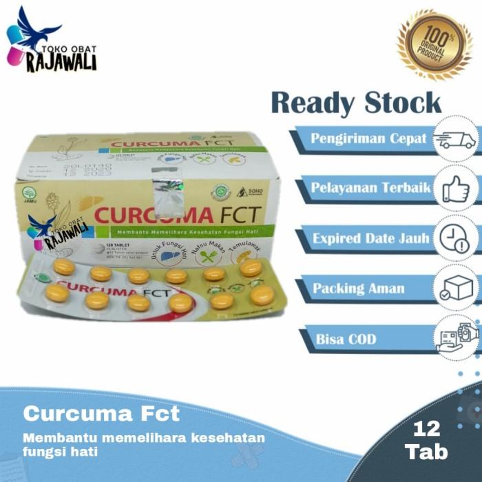 Jual curcuma fct suplemen daya tahan tubuh perbox 12 strip x 10 tab ...