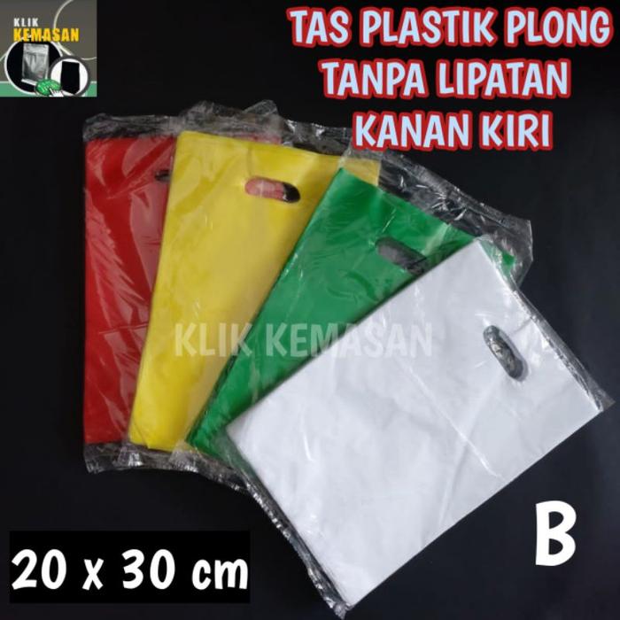 Jual ISI 100 PCS TAS PLASTIK WARNA 20X30 CM PLONG TAS SPOUND KANTONG ...