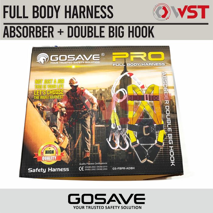 Jual Gosave Full Body Harness PRO Absorber Double Big Hook Ikat Dada - Kota Surabaya - Wijaya ...
